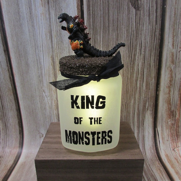 Godzilla Night Light - Etsy