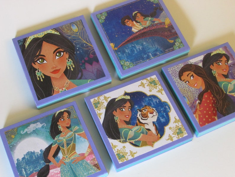Aladdin Movie Set 2 Note Pads Set of 5 Excellent Party Favors | Etsy