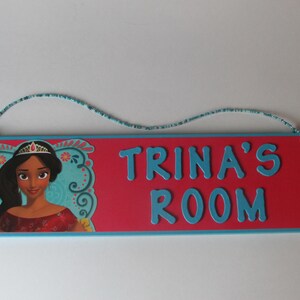 Elena of Avalor Personalized Room Decor Sign Elena of Avalor - Etsy