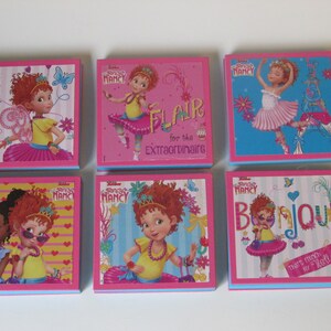 Fancy Nancy Set #2 Note Pads Set of 6 Excellent Party Favors Goodie Bag ...