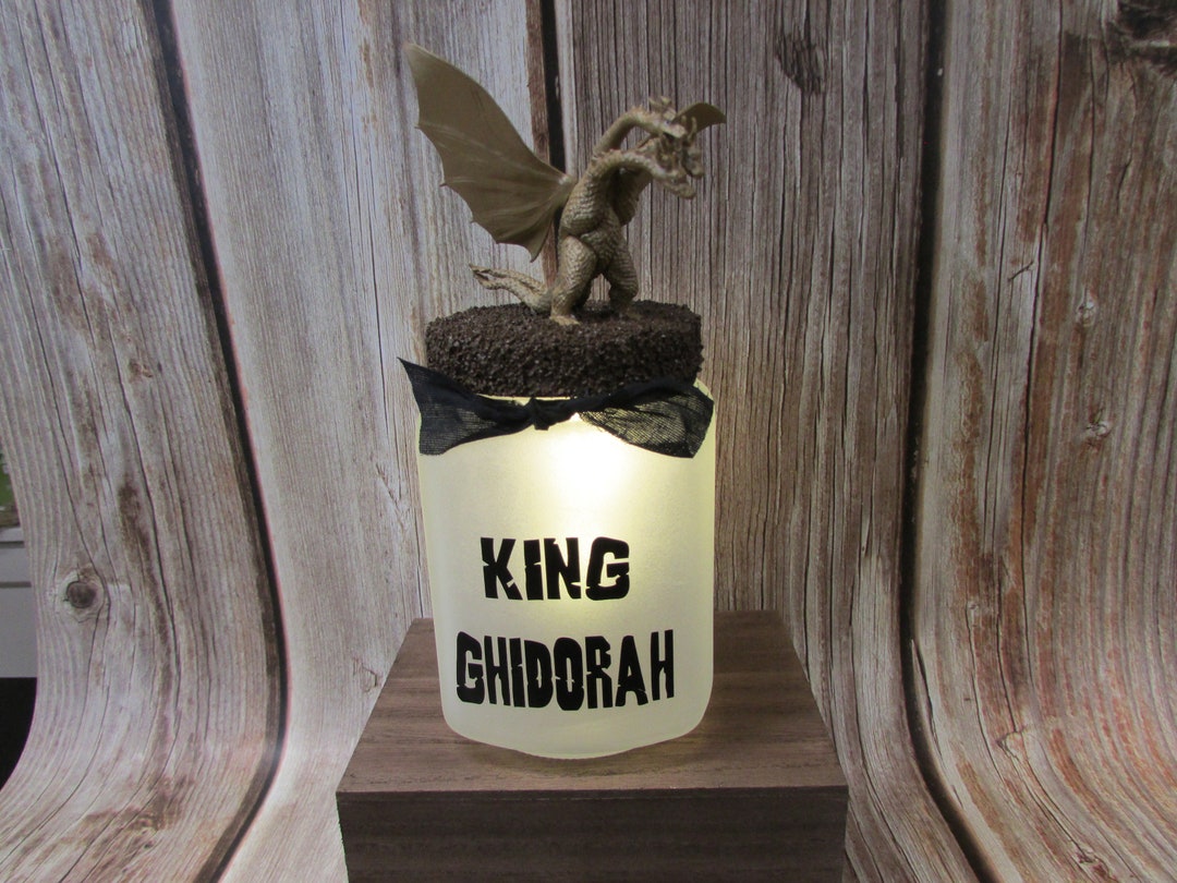 Godzilla King Ghidorah Night Light / Lamp - Ghidorah Godzilla Fan Art ...