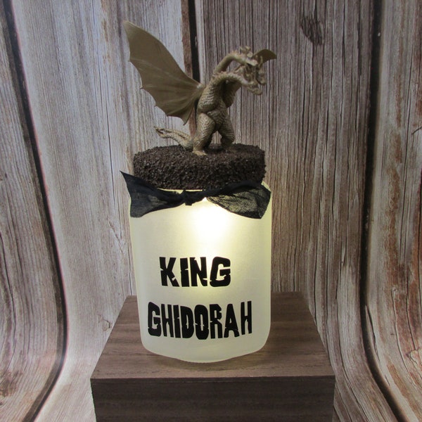 Godzilla Night Light - Etsy