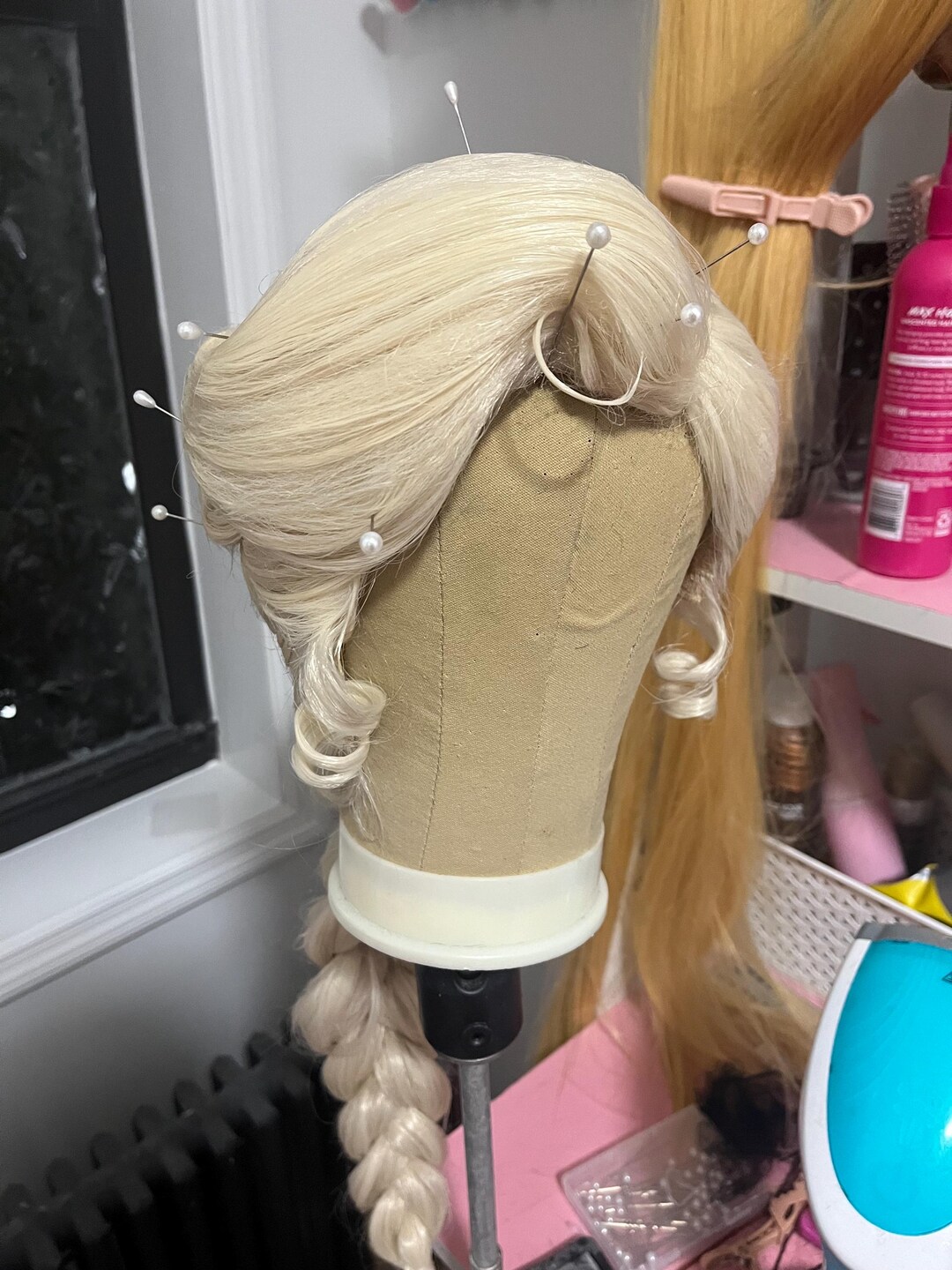 Ice Queen Braid Wig Hard Front High Density - Etsy