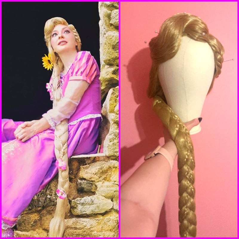 Rapunzel Wig Etsy