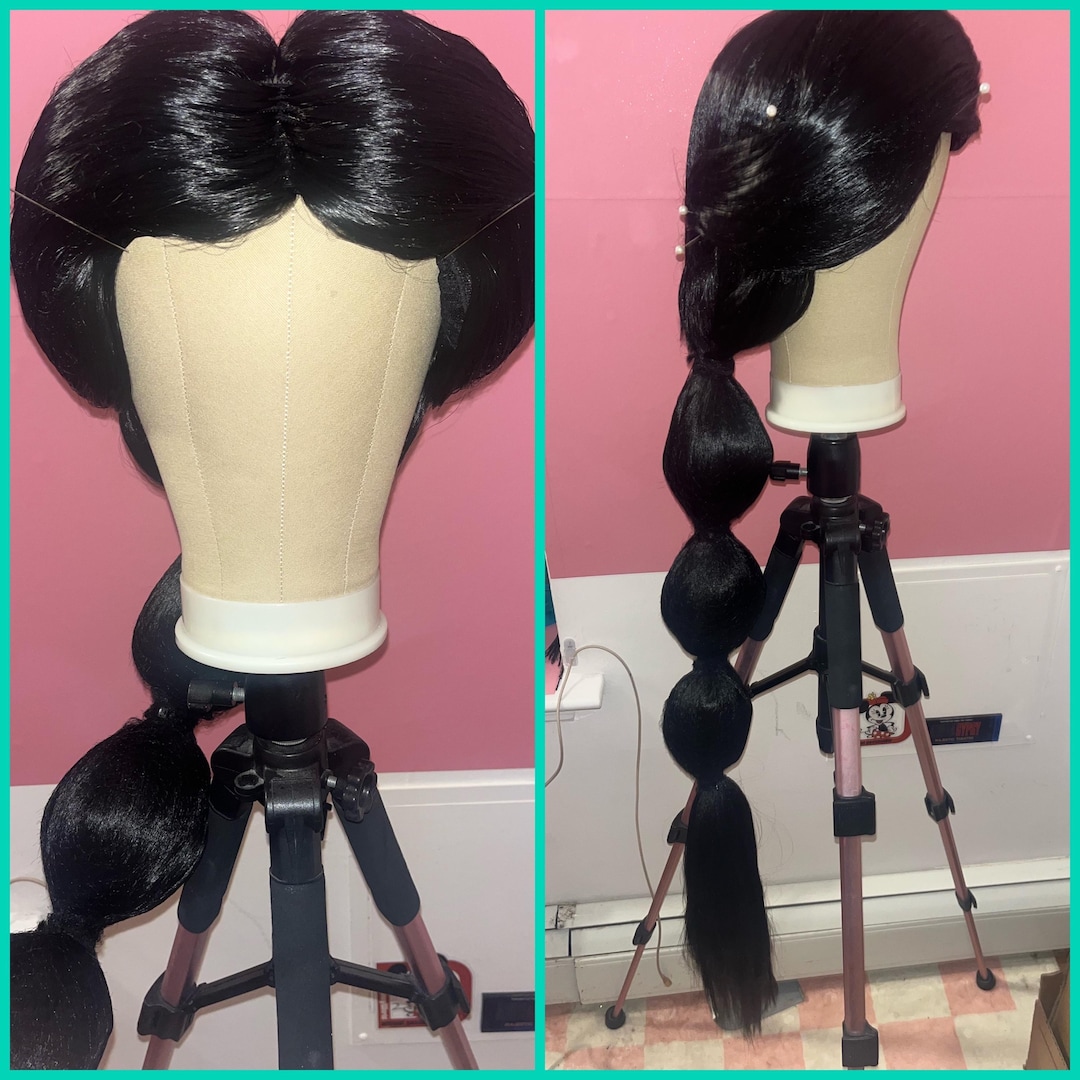 Magic Lamp Princess Wig With Protected Ponytail - Etsy