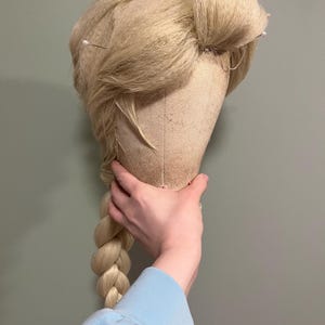 Ice Queen Hard Front Braid Wig - Etsy