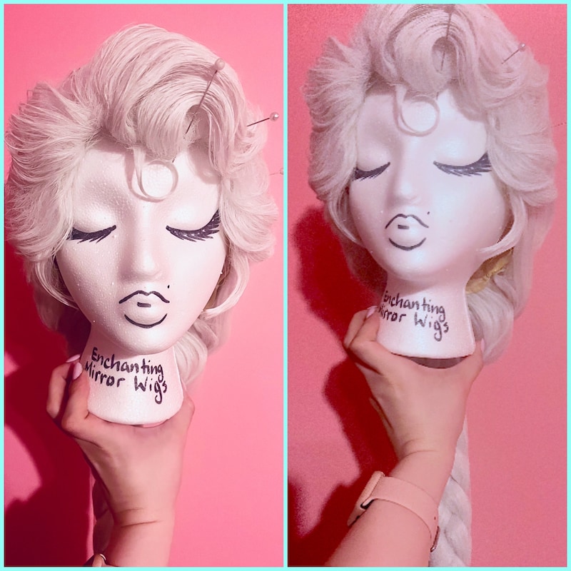 Elsa Wig Etsy