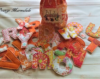 Fabric letters | Etsy