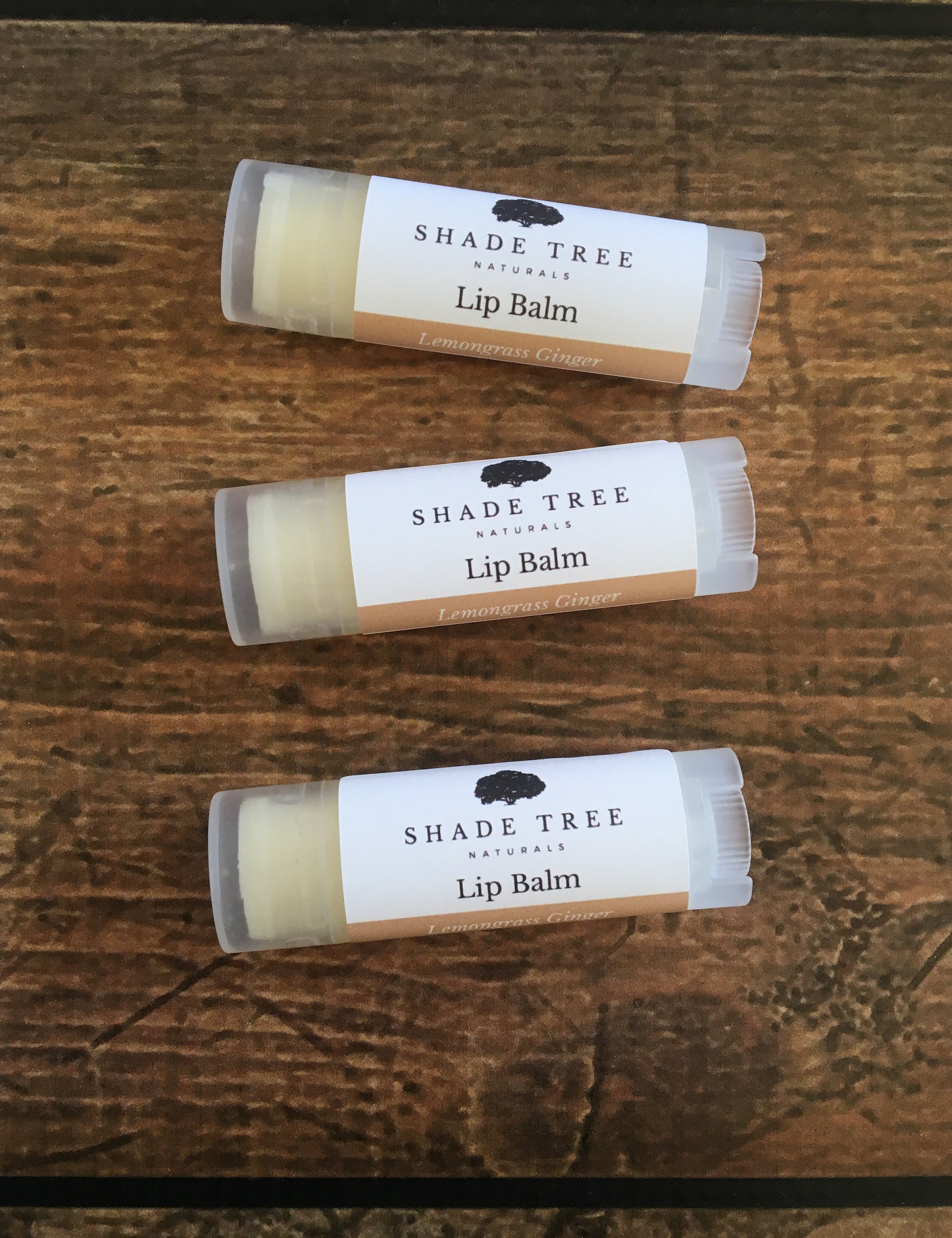 Lemongrass Ginger Lip Balm. Natural Lip Balm. Lemongrass Balm ...