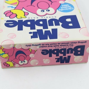 Vintage 1990s Mr Bubble 10 Oz Bubble Bath Box Sealed - Etsy