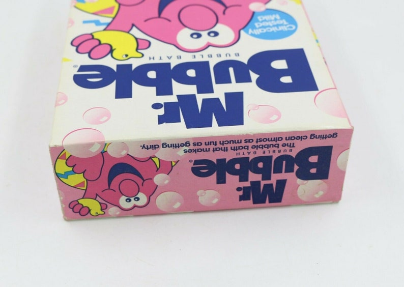 Vintage 1990s Mr Bubble 10 Oz Bubble Bath Box Sealed - Etsy