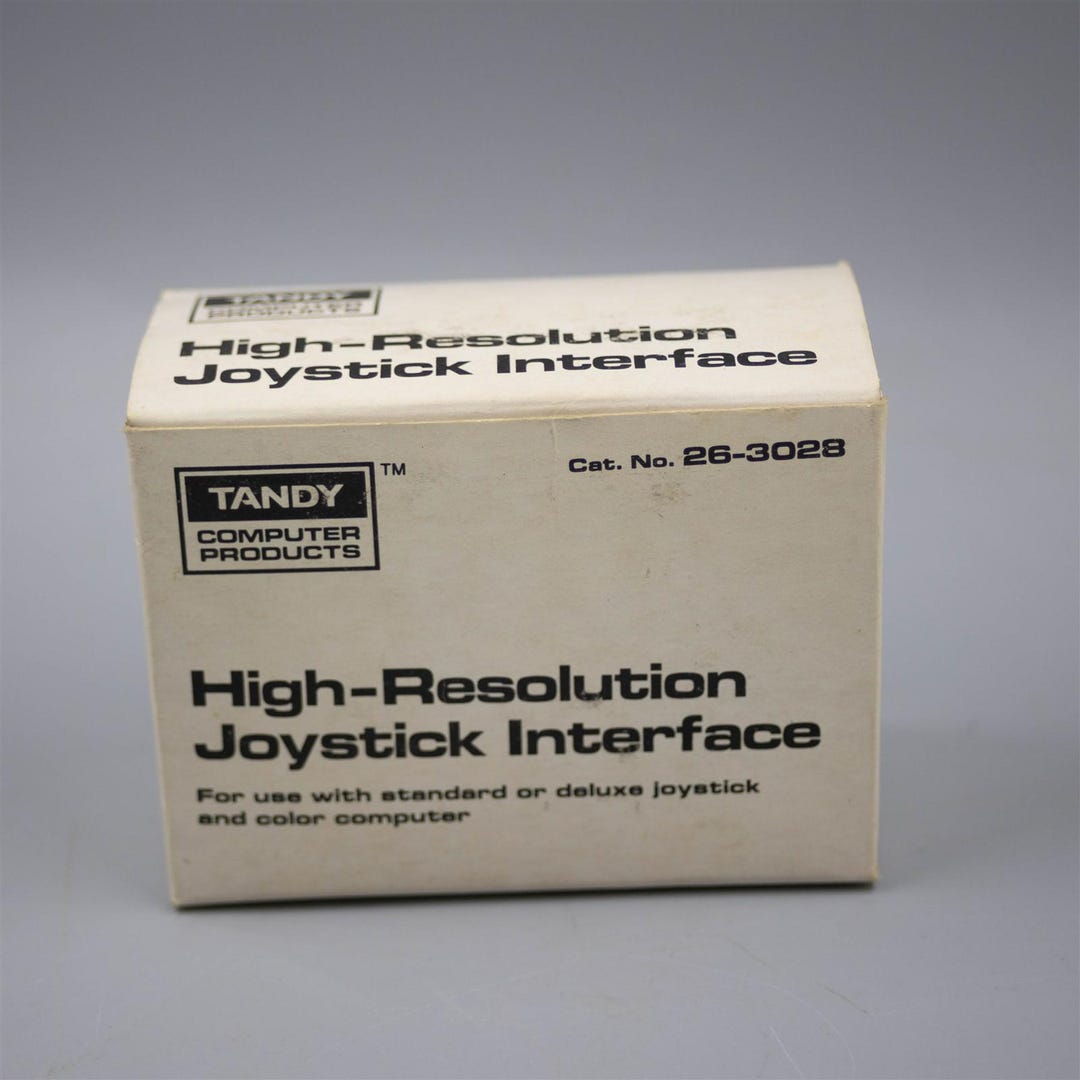 Tandy Computer Coco Joystick High Resolution Interface 26-3028 - Etsy