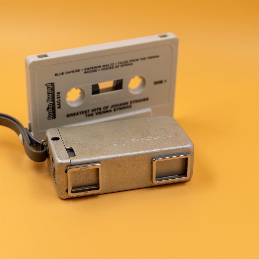 Minolta-16 Miniature Spy Camera Vintage 16mm - Etsy