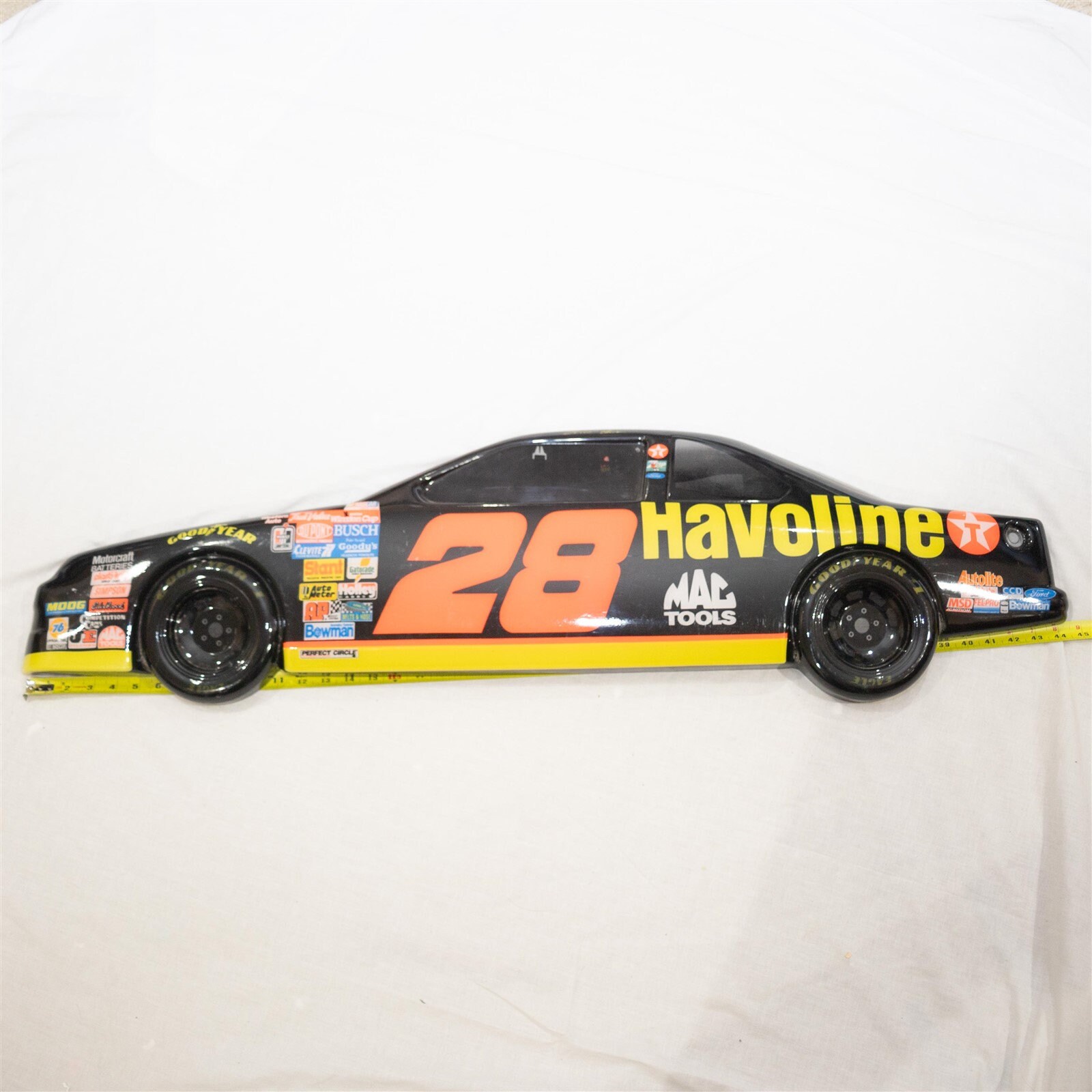 Nascar Ernie Irvan Havoline 28 Car Large Wall Display Vintage - Etsy