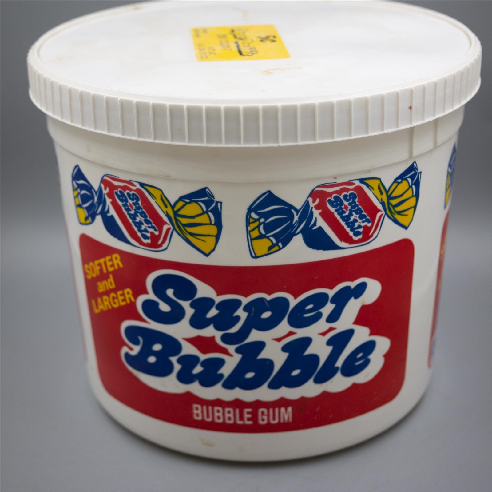 Super Bubble Chewing Gum Vintage 1980s Plastic Bucket - Etsy