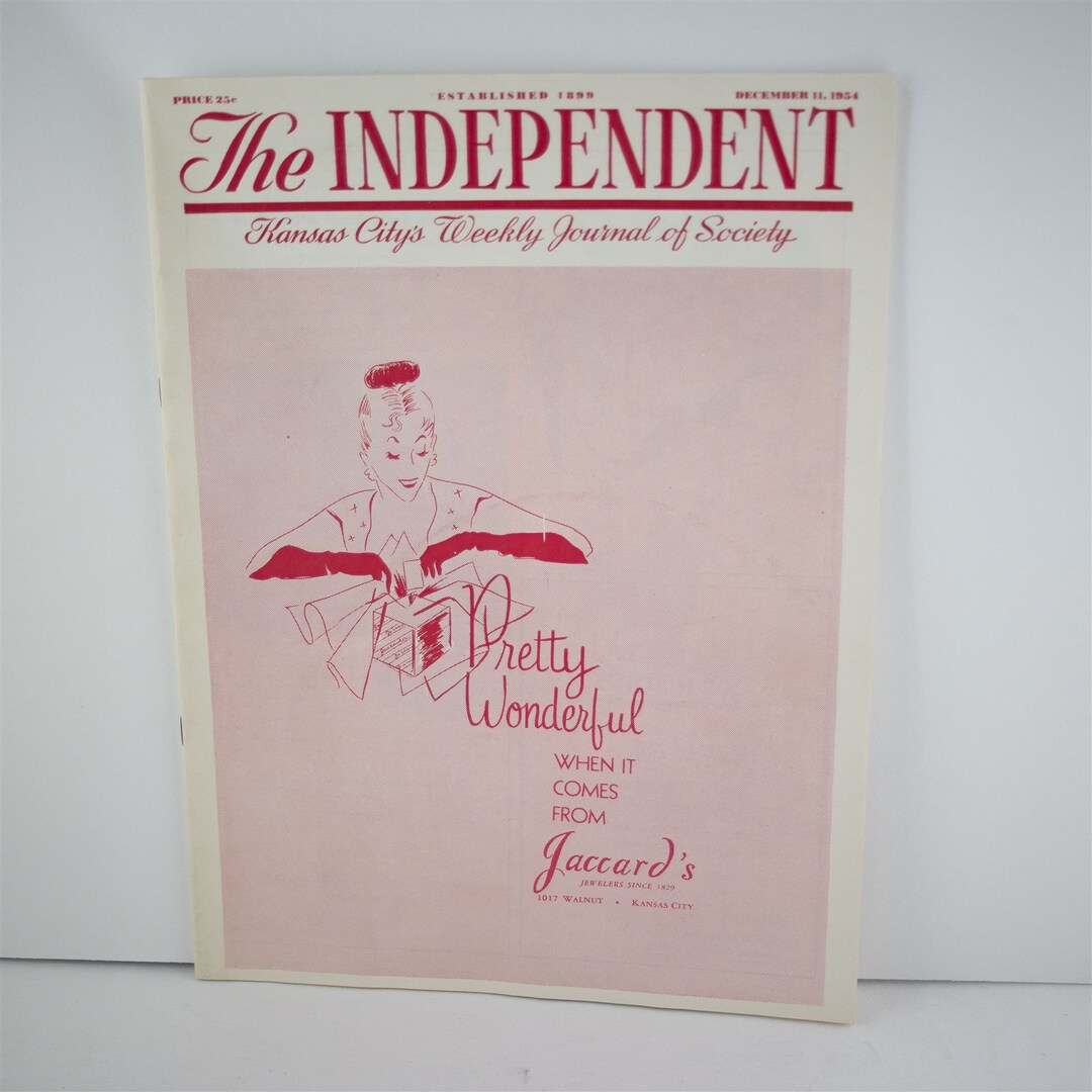 December 1954 the Independent Kansas City Journal of Society -jaccards ...