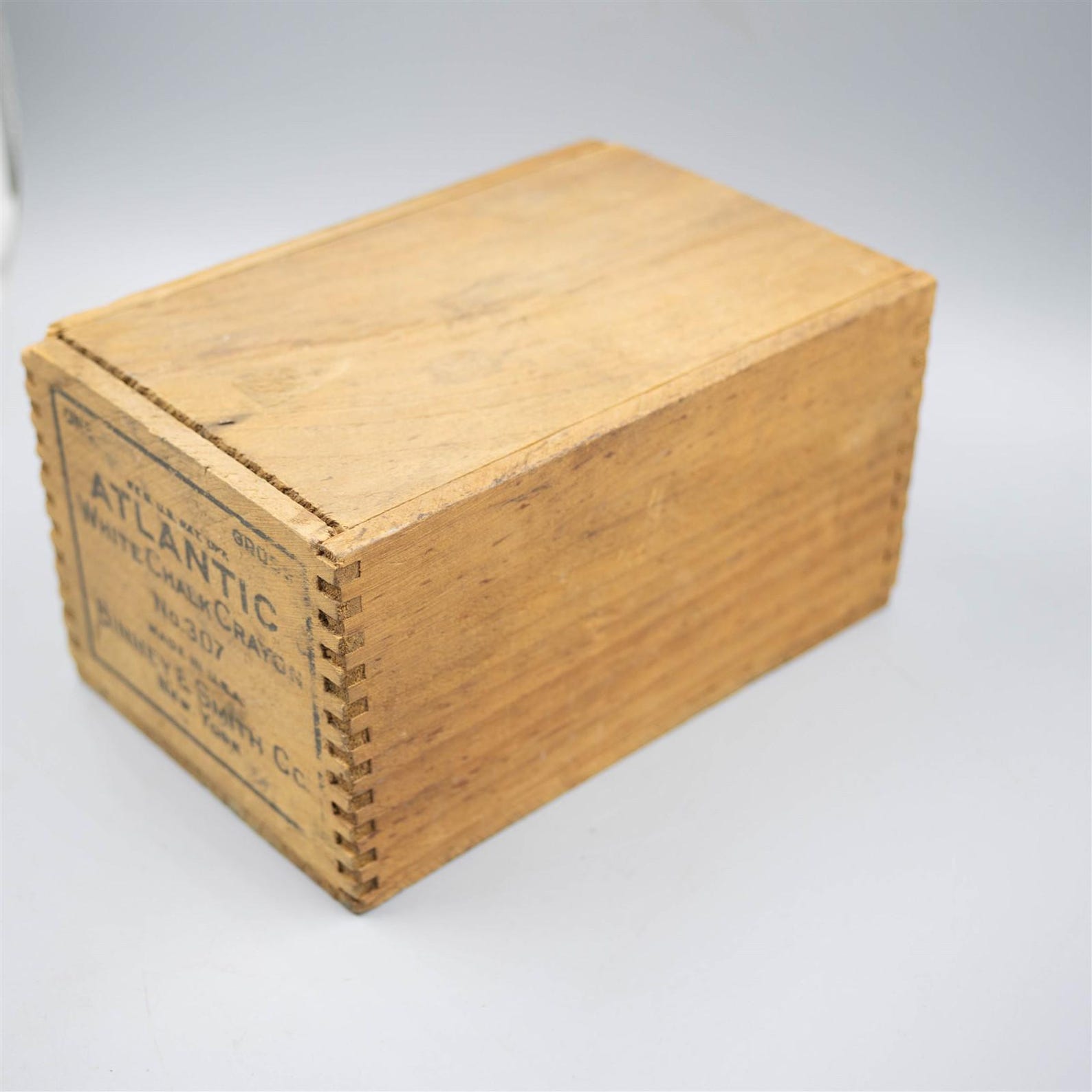 Binney & Smith (now Crayola) Vintage Atlantic White Chalk Crayon Wood ...