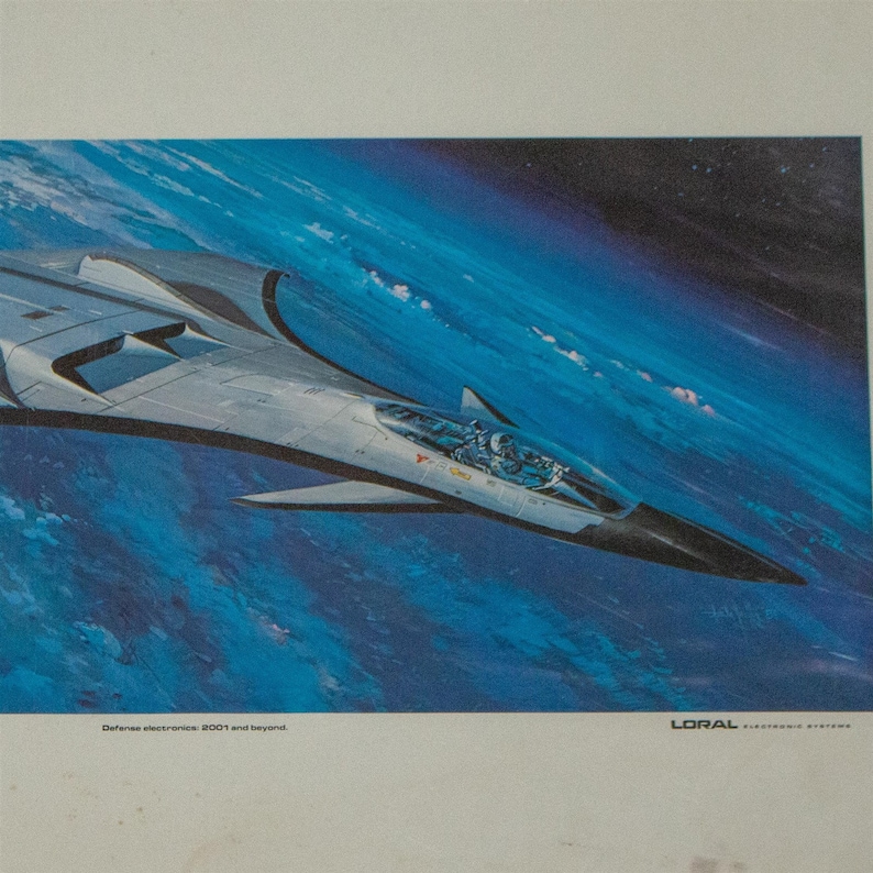 Northrop Loral F-19A Specter Vintage Concept Art Poster - Etsy