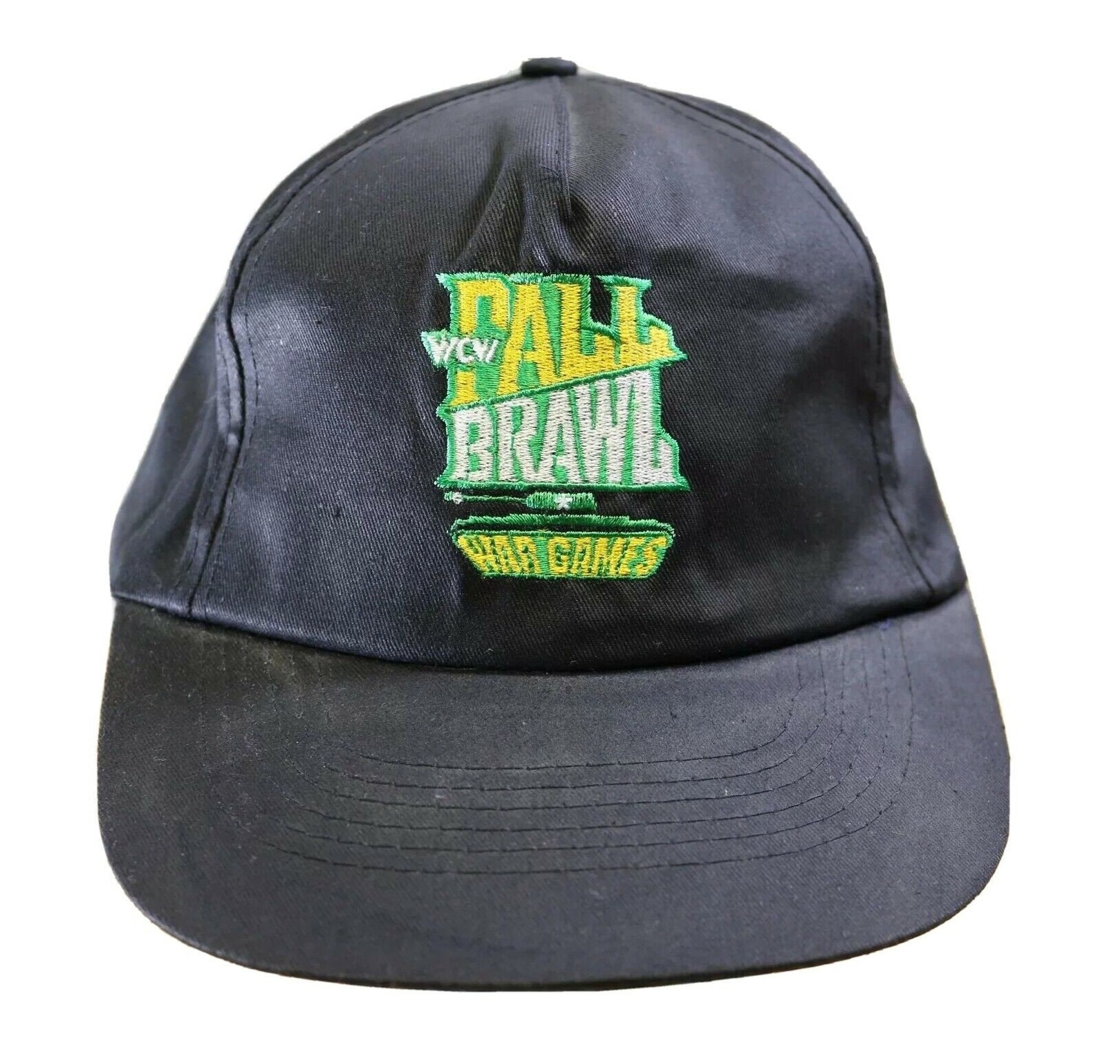 Vintage 1990s WCW Pro Wrestling Fall Brawl War Games Snapback - Etsy