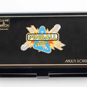 Nintendo Game & Watch Pinball Vintage 1983 Handheld Dual Screen LCD ...