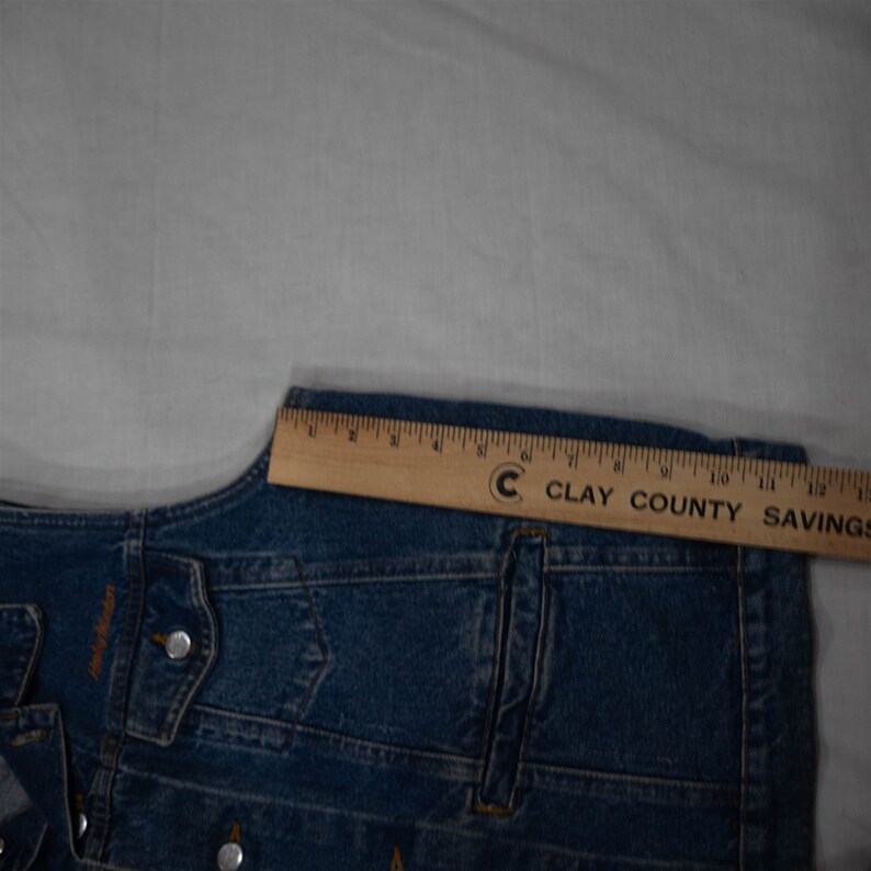 Harley Davidson Owners Group Denim Vest Vintage Men's Large Made in USA ...