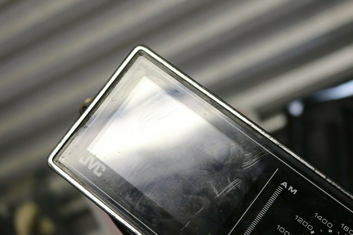 Vintage 1960S Jvc 8000 Space Age Triangular Yellow Portable Am Radio - Etsy