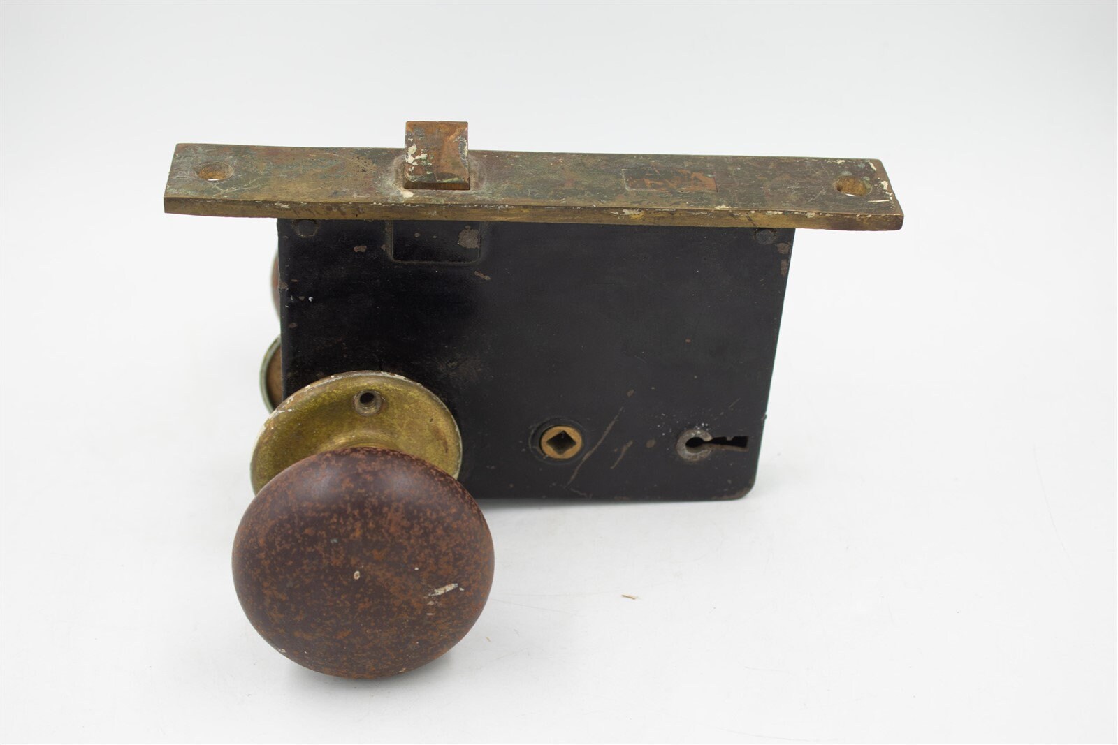 Vintage Corbin Door Handle Lock Set - Etsy