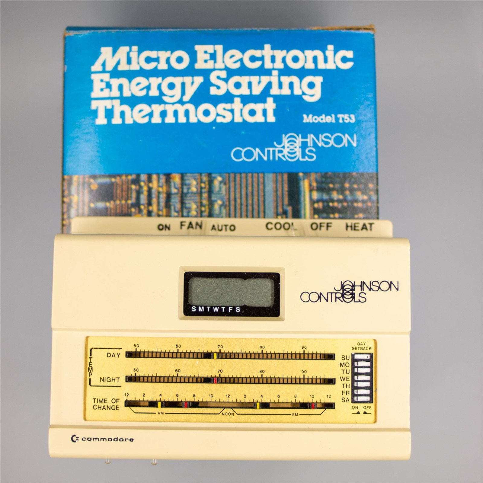 Vintage Early 1980s Commodore / Johnson Controls Programmable ...