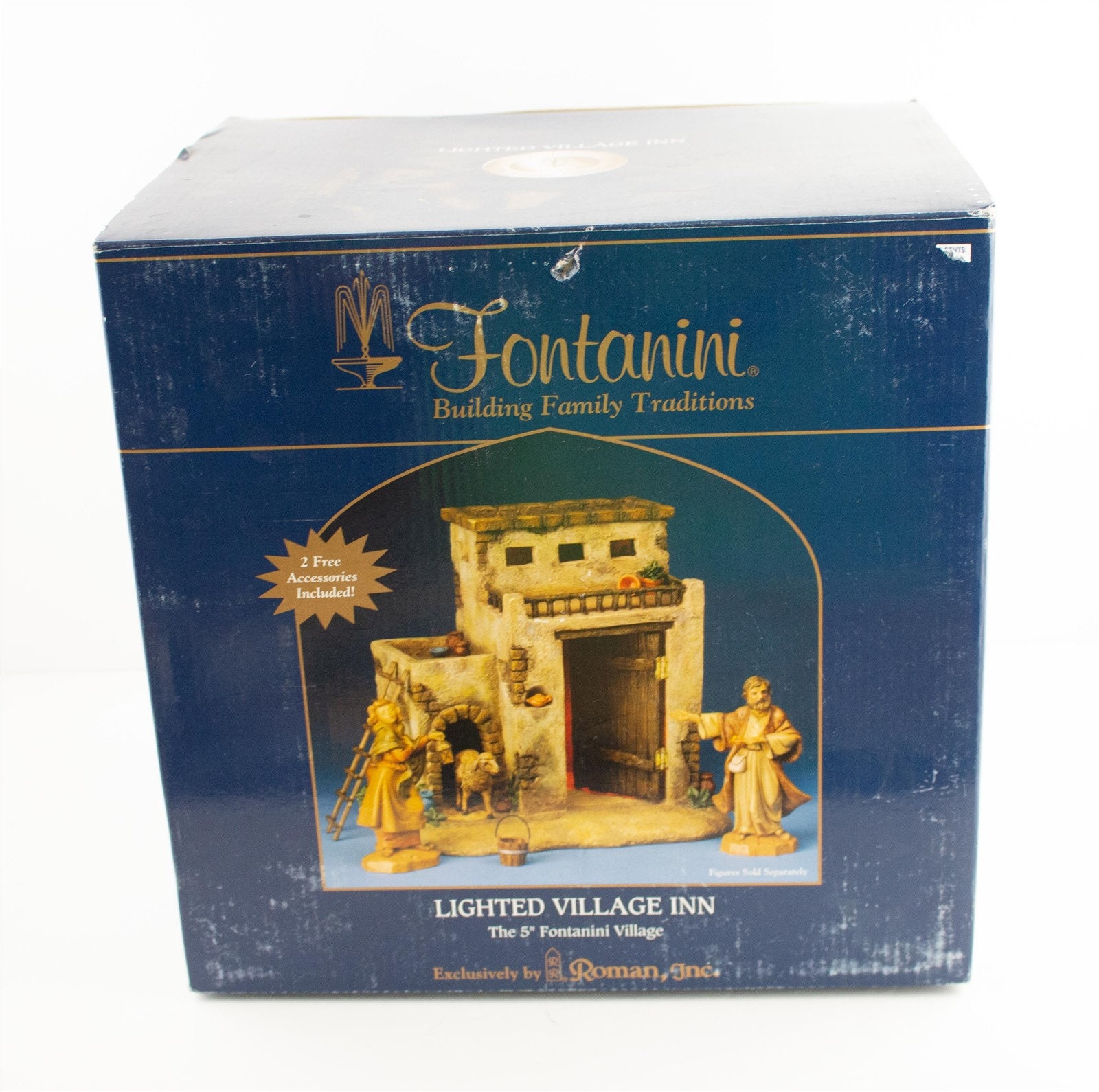 Roman Fontanini Lighted Village Inn 5 Scale, 55548 2003 No Figures - Etsy