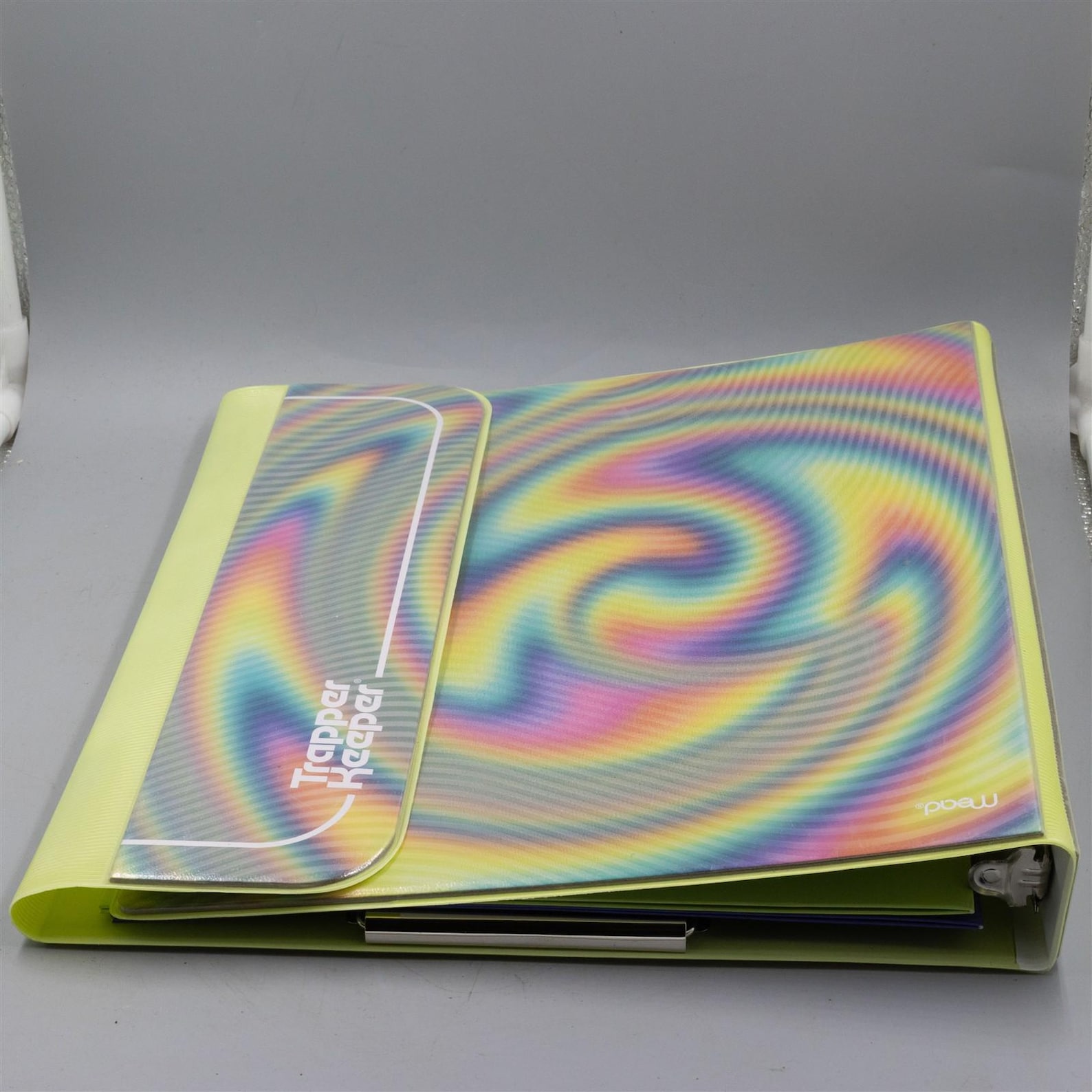 Vintage Trapper Keeper Binder Psychedelic Rainbow Swirls Retro - Etsy
