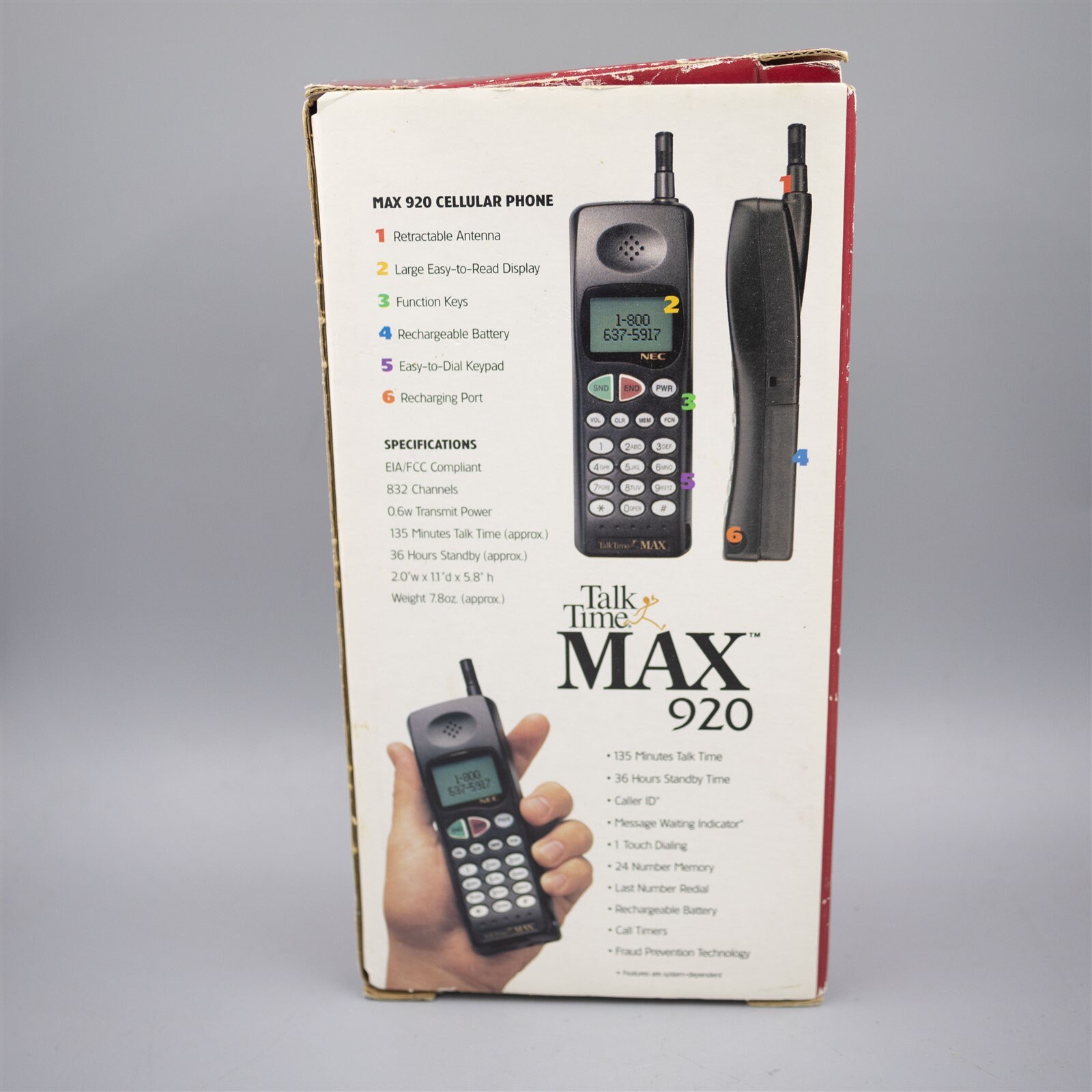 Vintage Late 1990s NEC Candy Bar Cell Phone Black Pull Out Antenna - Etsy
