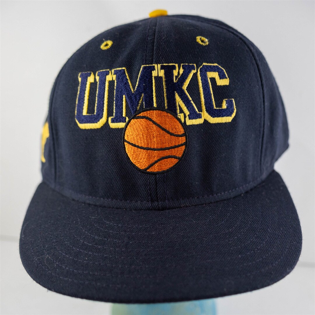 UMKC Kansas City Roos Basketball Vintage 1990s Snapback Hat Made in USA ...