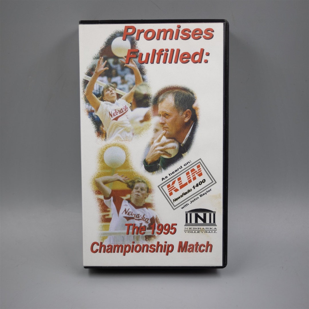 1995 NCAA Women's Volleyball Championship Match Nebraska Vs Texas VHS ...