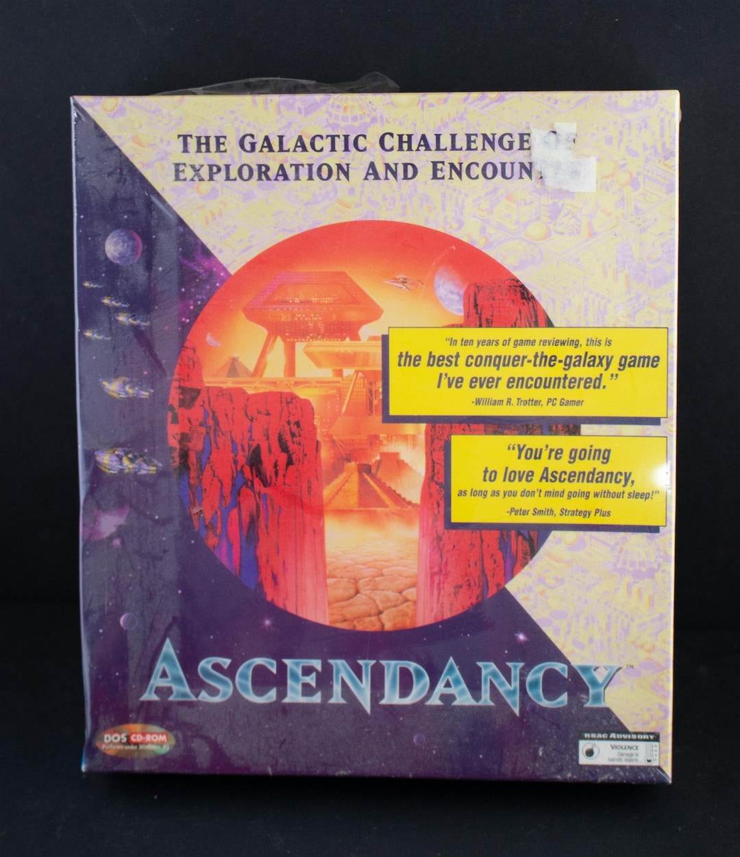Ascendancy (the Logic Factory, 1995, DOS / Windows) Vintage PC Big Box ...