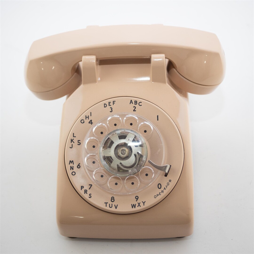 Western Electric 500 DM Traditional Desk Phone Rotary Beige - Etsy