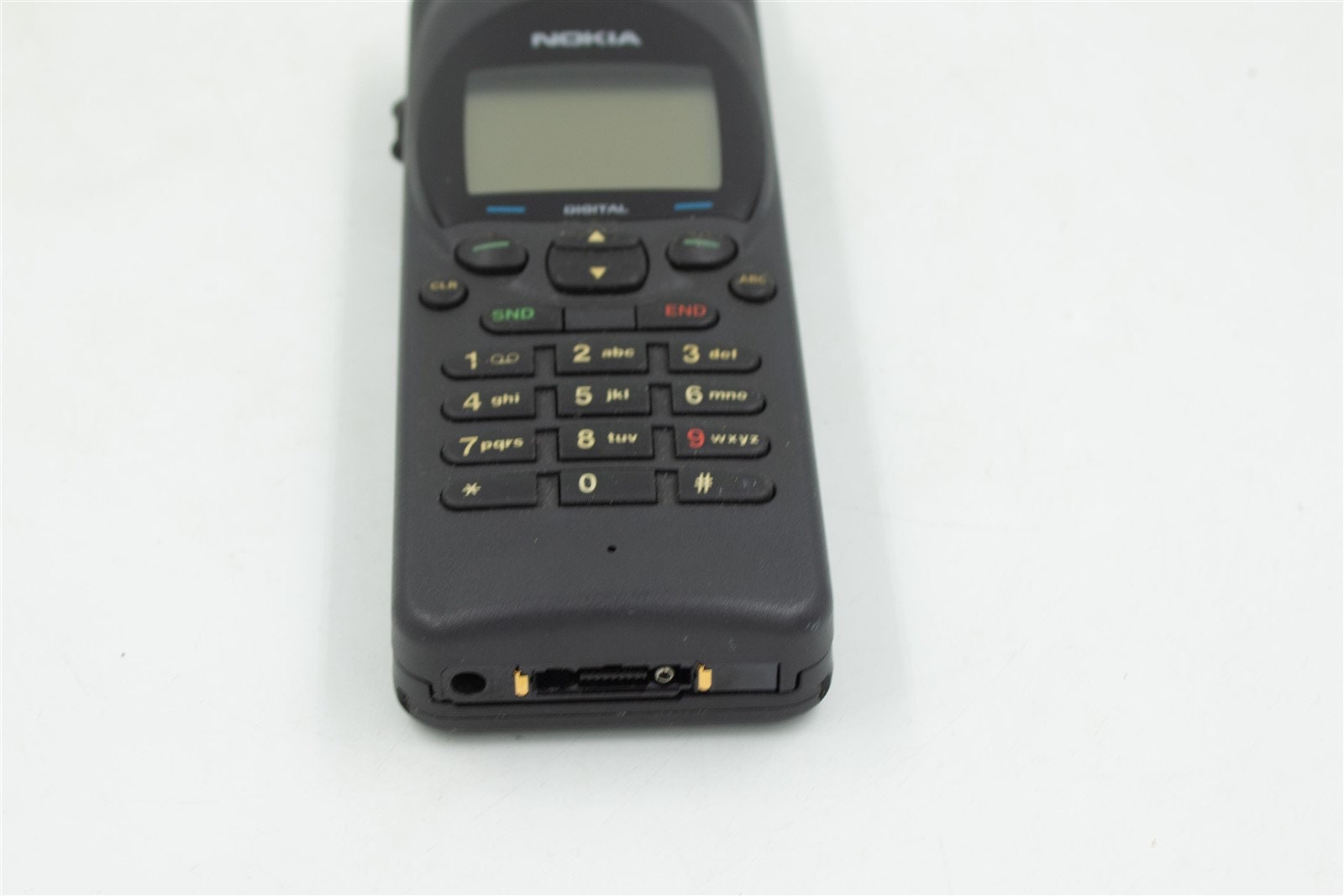 Vintage 1997 Nokia Black Slim Brick Rectangular Cell Phone Pull Out ...