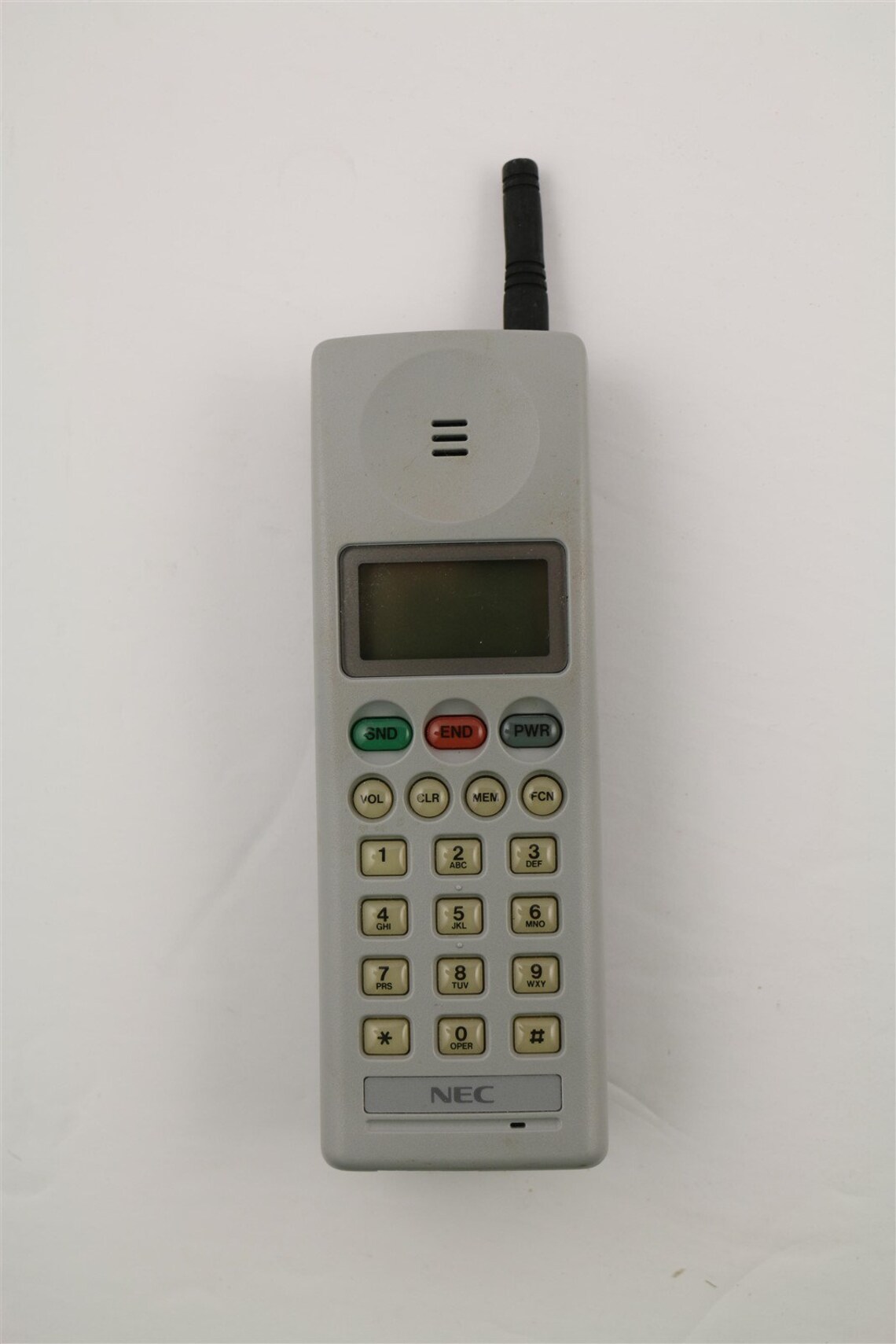 Vintage 1993 NEC Brick Cell Phone Gray Big Heavy - Etsy