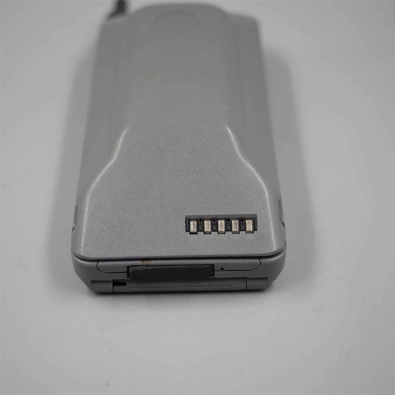 Motorola Micro Tac Elite Flip Brick Cell Phone Pull Out Antenna Vintage ...