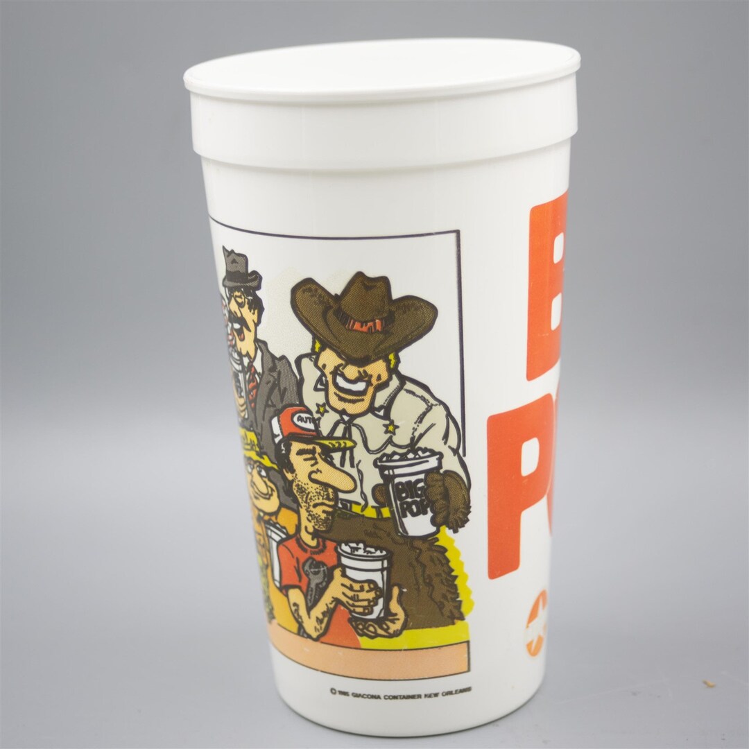 One Stop Gas Station Big Pop Vintage Plastic Refill Cup 1985 - Etsy