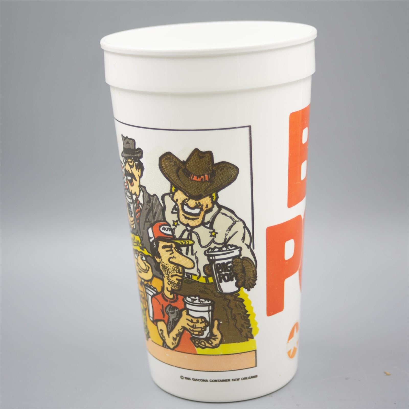 One Stop Gas Station Big Pop Vintage Plastic Refill Cup 1985 - Etsy