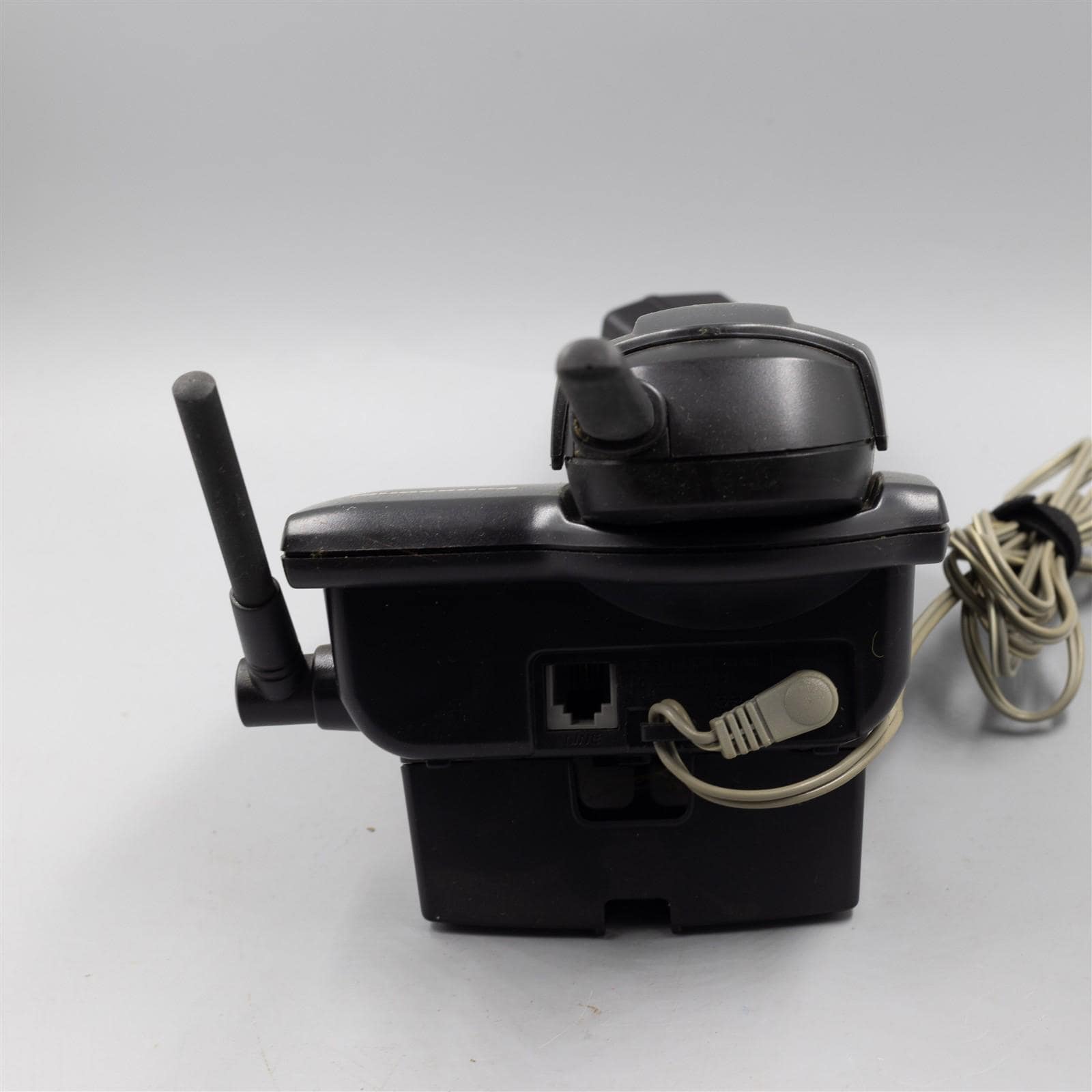 Vintage Early 2000s Panasonic Cordless Phone 900 Mhz Black W Belt Clip ...