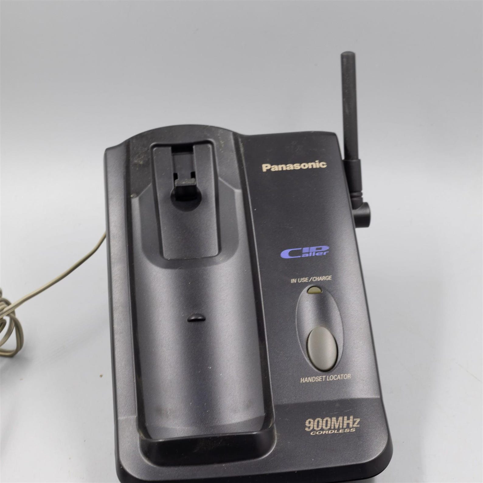 Vintage Early 2000s Panasonic Cordless Phone 900 Mhz Black W Belt Clip ...