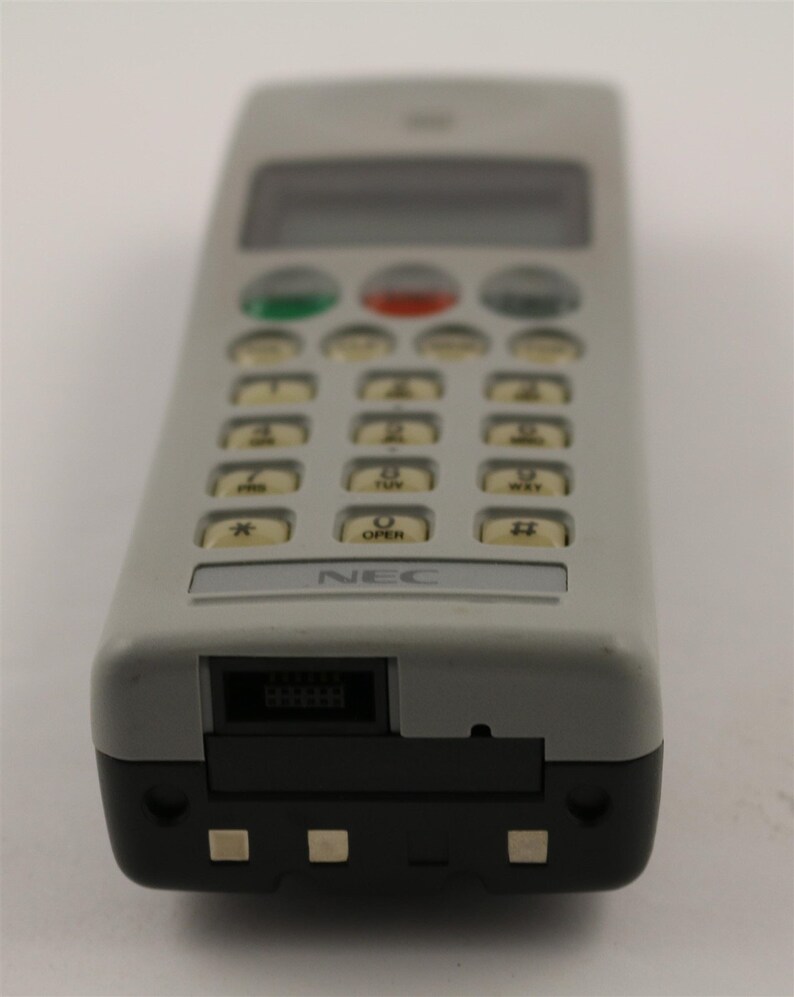 Vintage 1993 NEC Brick Cell Phone Gray Big Heavy - Etsy