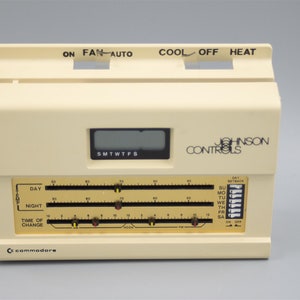 Vintage Early 1980s Commodore / Johnson Controls Programmable ...
