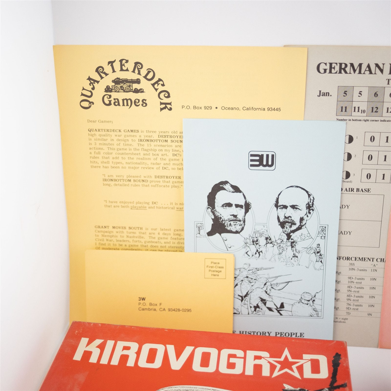 Kirovograd Ukraine WWII War Board Game Germany Vs Soviets 1944 jack ...