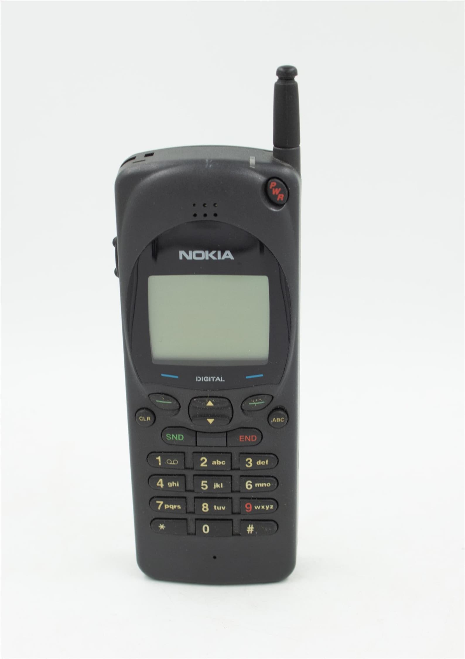 Vintage 1997 Nokia Black Slim Brick Rectangular Cell Phone Pull Out ...