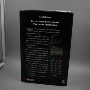 Vintage 1996 Sony Candybar Cell Phone W Box (non-working) - Etsy
