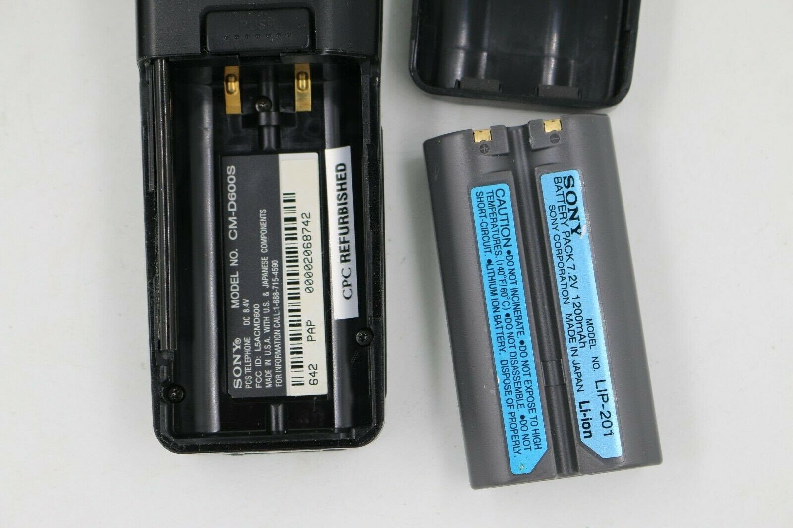 Vintage Sony CM-D600S Flip up Top Candy Bar Cell Phone -sprint - Etsy