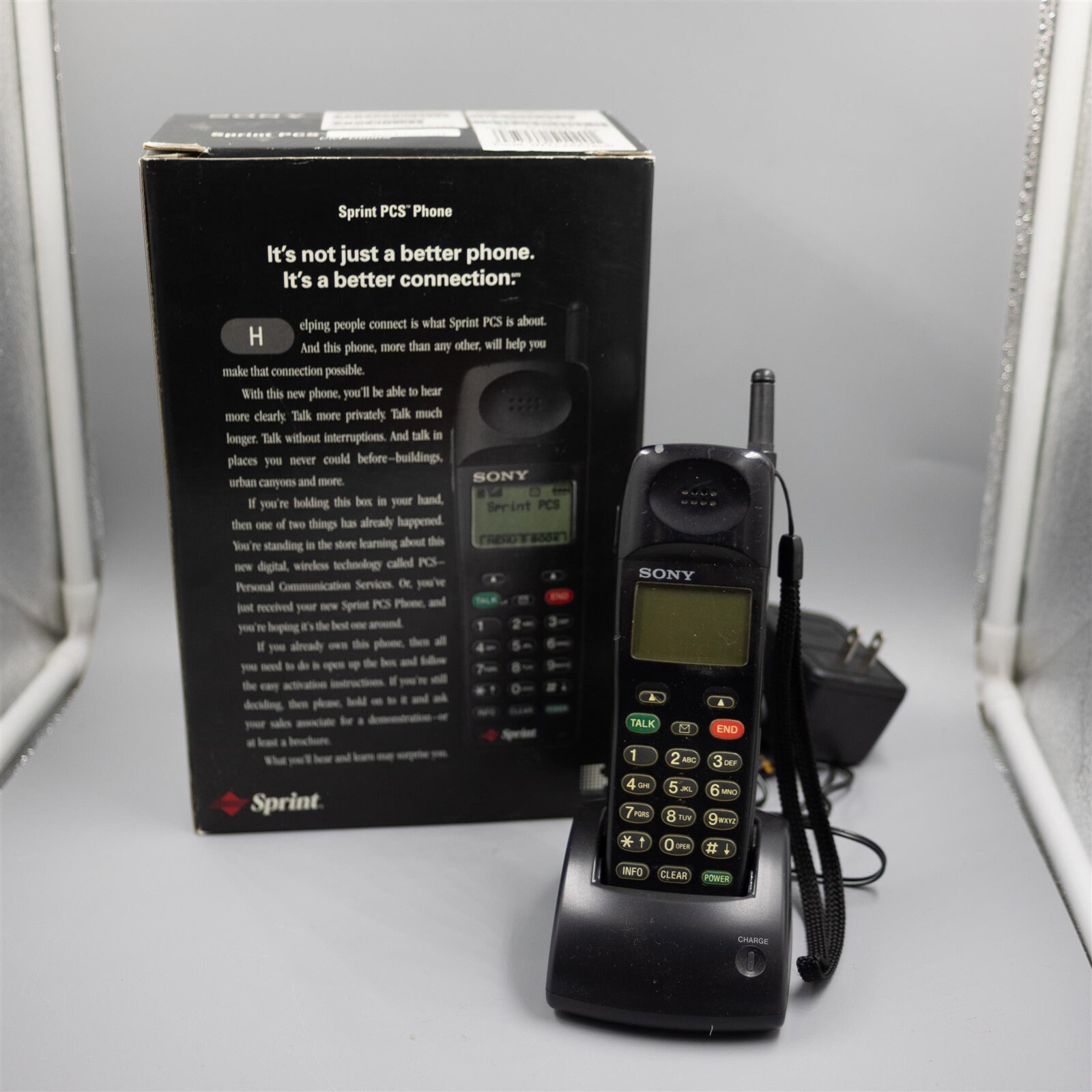 Vintage 1996 Sony Candybar Cell Phone W Box non-working - Etsy