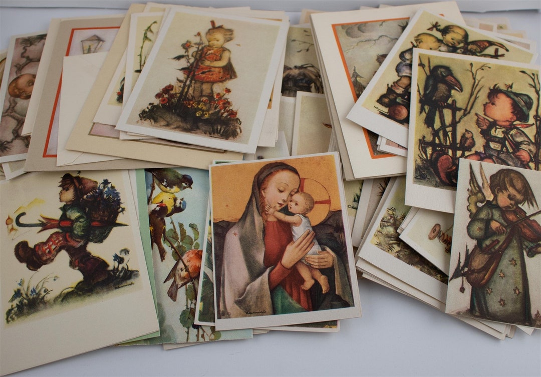 Vintage 1940s Lot of Hummel Greeting Cards Unused - Etsy